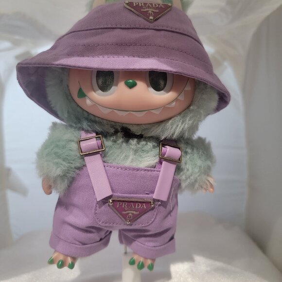 Accessories | Labubu Designer Overalls Bucket Hat 2 Piece Outfit 61 ...